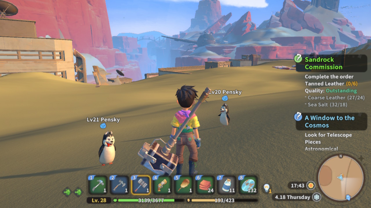 My Time at Sandrock Review: A Rich Frontier Romp - Cozy Game Reviews